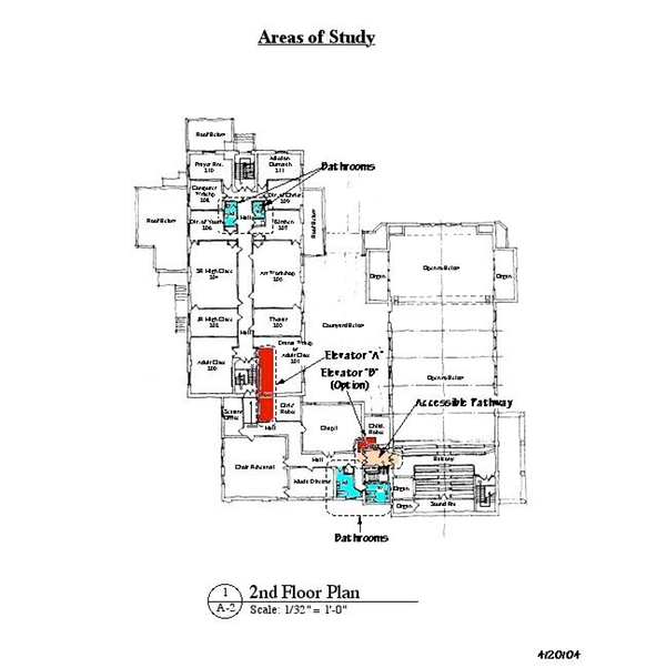 2nd Level Areas of Study | DCL ARCHITECTS