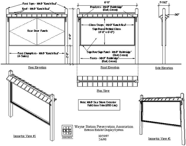 Exterior Display Board | DCL ARCHITECTS