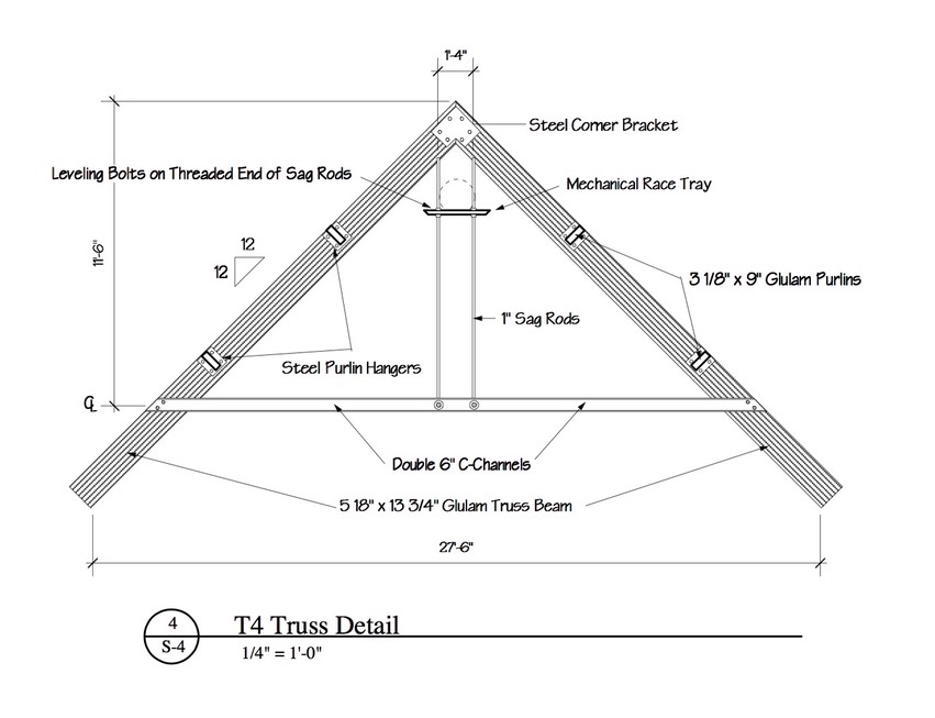 Interior Truss Detail-1 | DCL ARCHITECTS