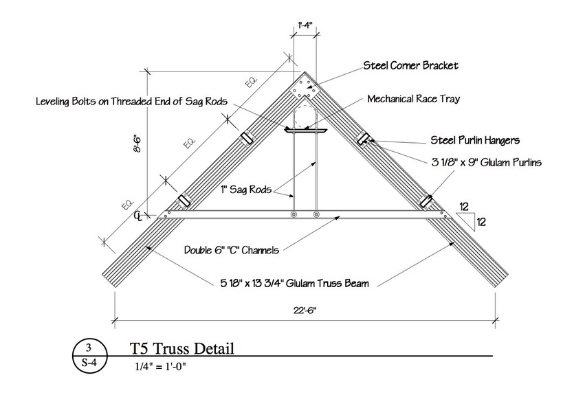 Interior Truss Detail-2 | DCL ARCHITECTS