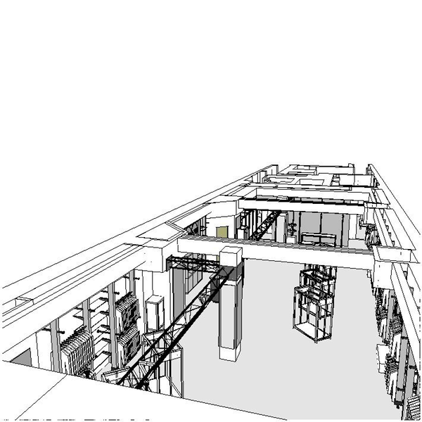 Overhead Model View-1 | DCL ARCHITECTS