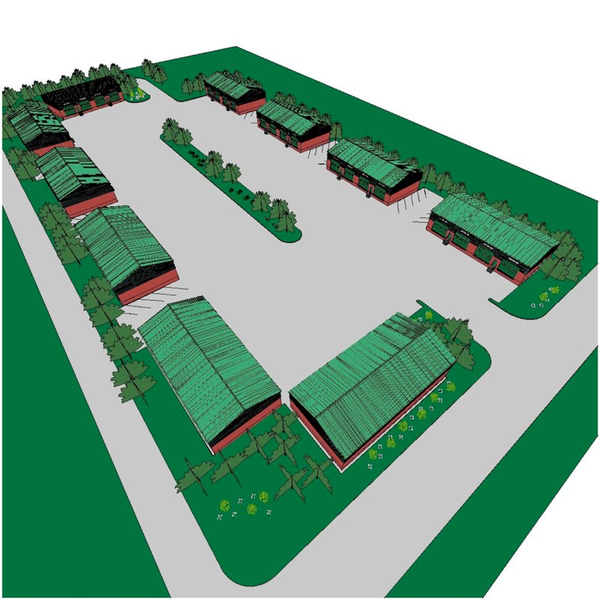 Overhead Model View | DCL ARCHITECTS