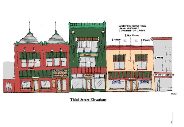Street Elevation Study | DCL ARCHITECTS
