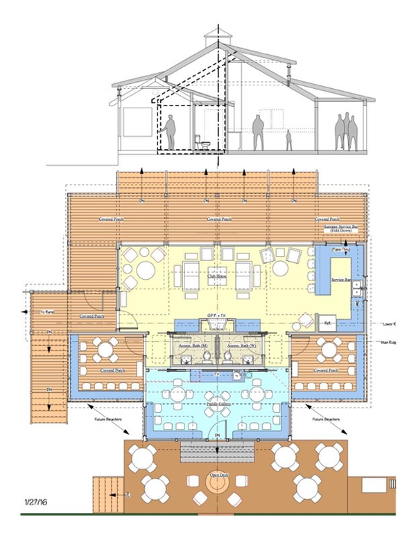 Phase II Club House Plan Study | DCL ARCHITECTS