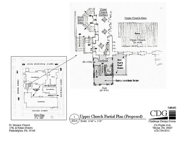 Upper Level Plan Study (proposed) | DCL ARCHITECTS